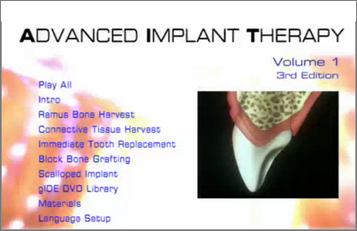 Advanced Implant Therapy Course: Vol 1-2-3 - Dental Videos